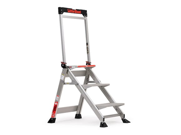 Little Giant Jumbo Step Ladder System 3-Step – Onecheq
